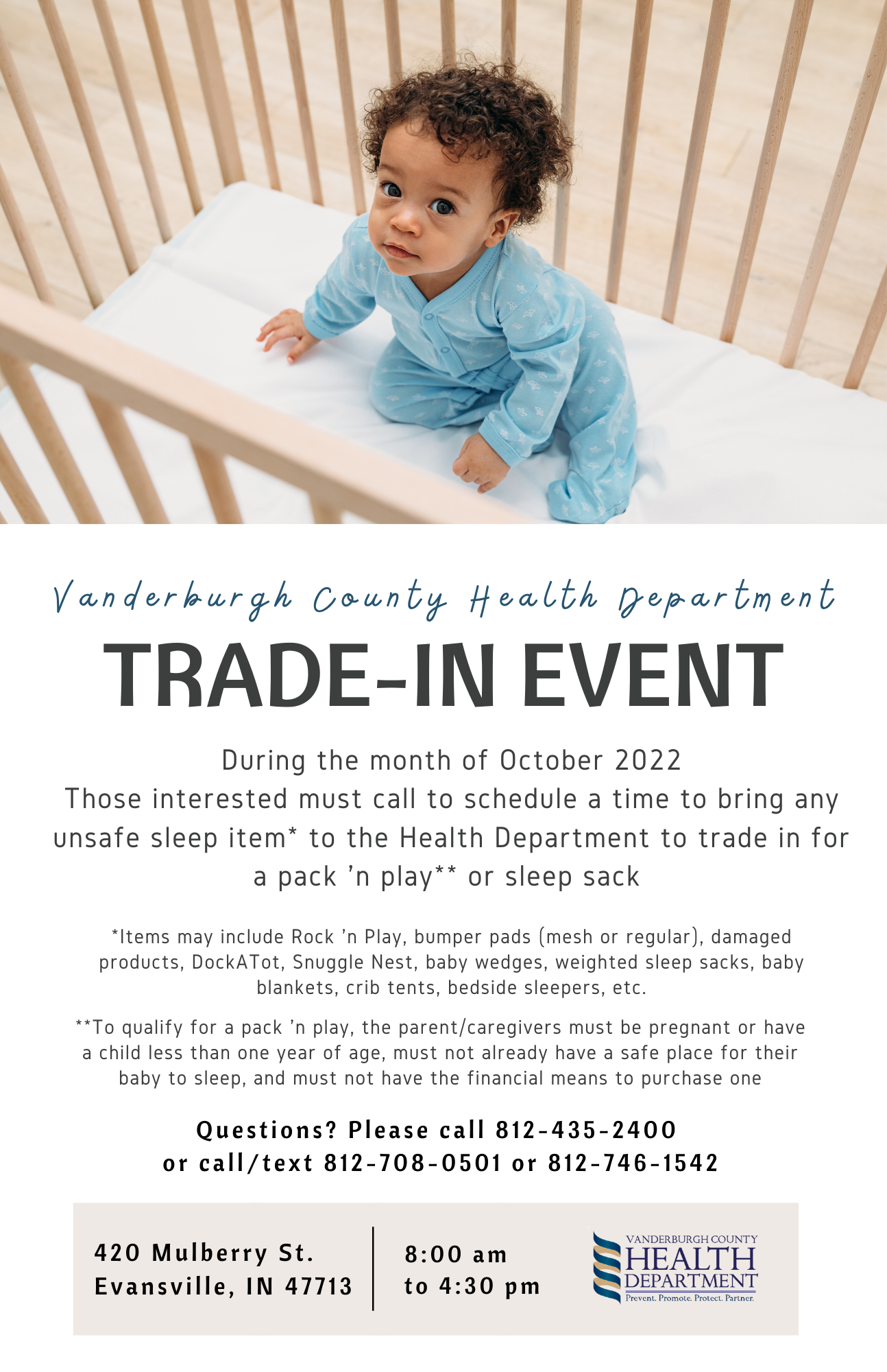 Safe Sleep Education – VCHD